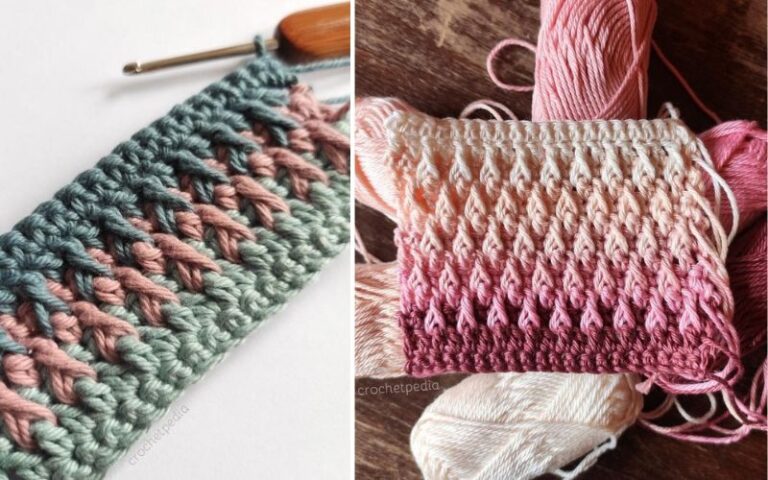 How to Crochet Alpine Stitch - Crochet Today